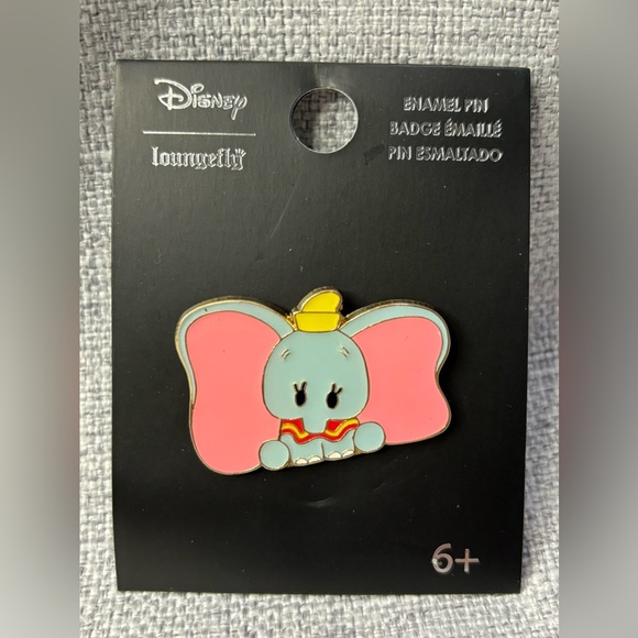 Disney | Accessories | Loungefly Disney Dumbo Chibi Dumbo Enamel Pin ...